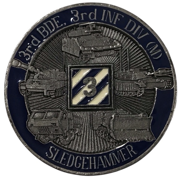 Other | Military Challenge Coin Sledgehammer 3rd Bde 3rd Infantry ...